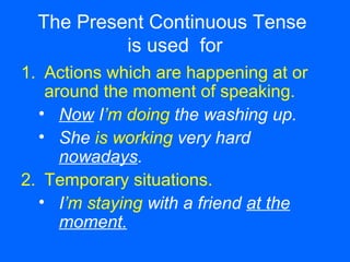Present continuous | PPT