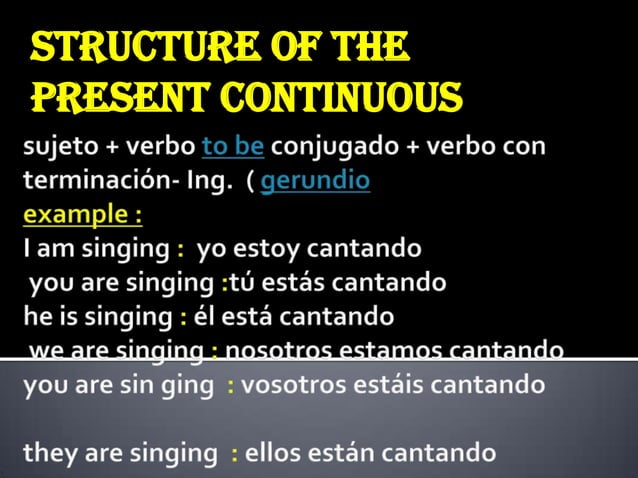 Present continuous | PPTX