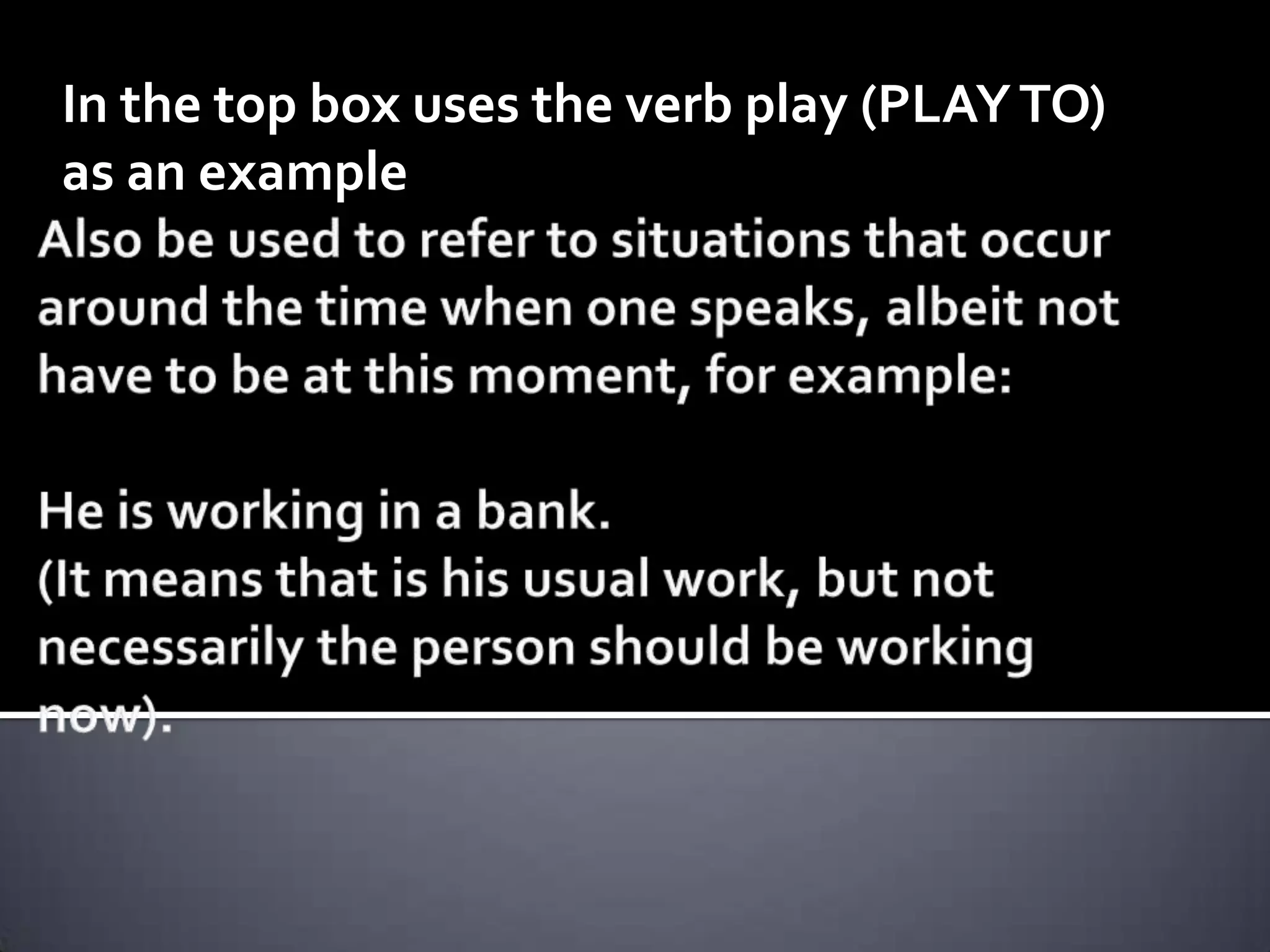 Present continuous | PPT