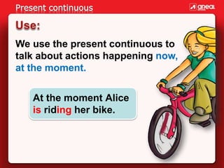 Present continuous English 6 | PPT
