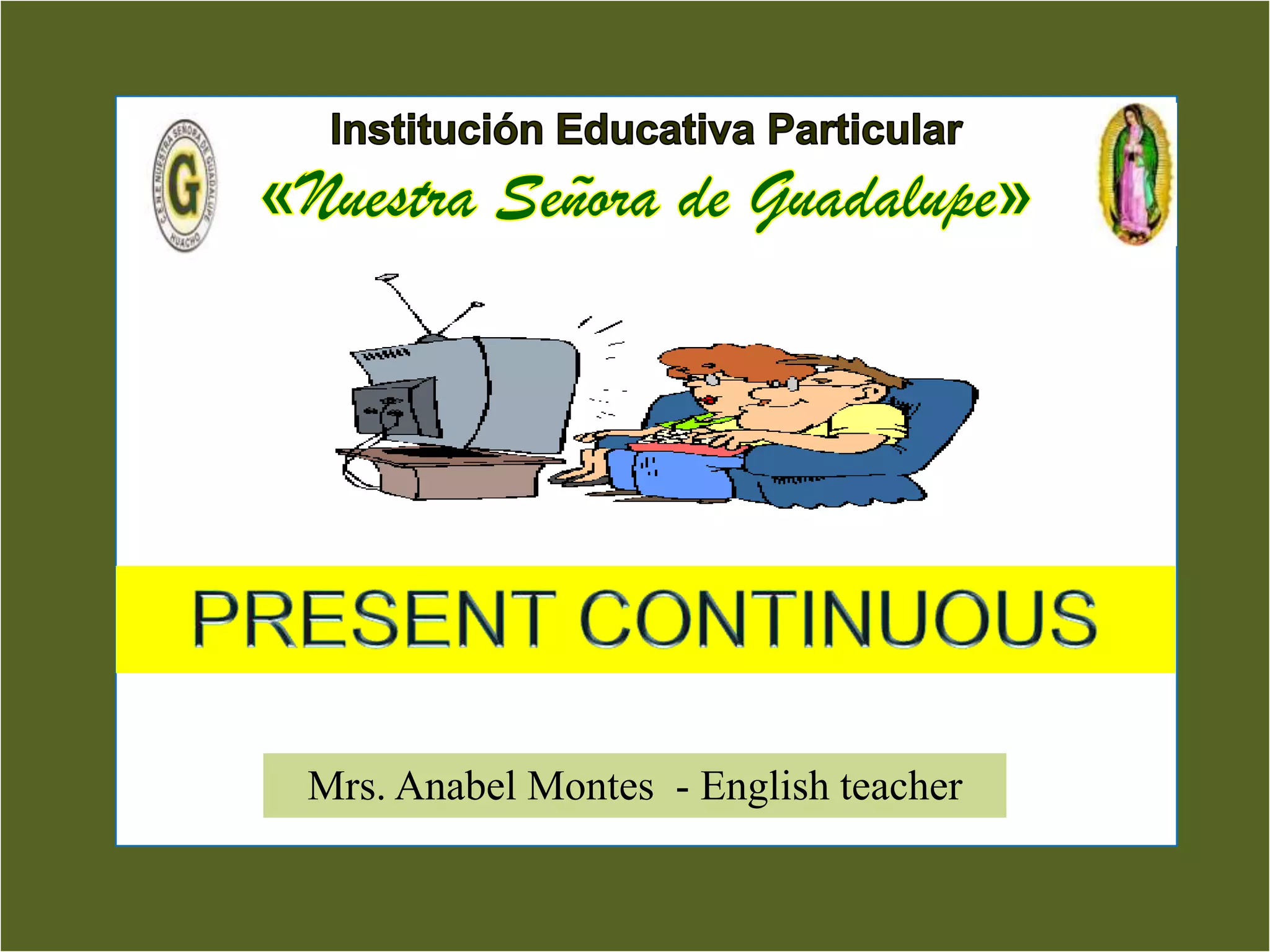 Present continuous | PPT