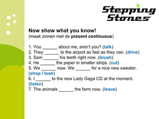 Present continuous | PPT