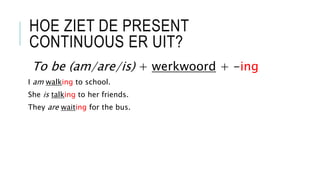 Present continuous | PPTX