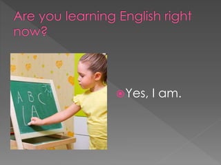 Present continuous | PPT