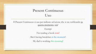 Present continuous | PPTX