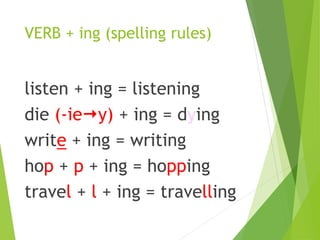Present Continuous | PPTX