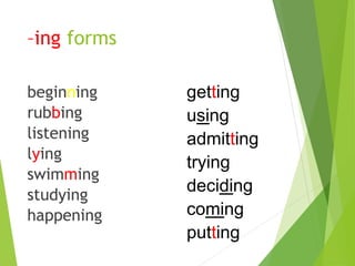 Present Continuous | PPTX