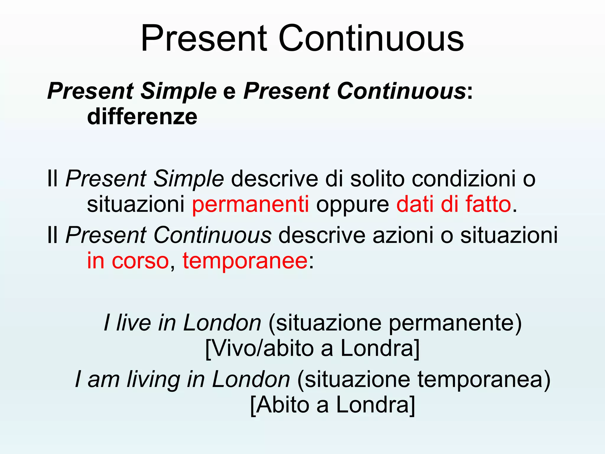Present continuous | PPT