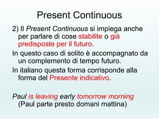 Present continuous | PPT