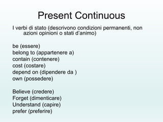 Present continuous | PPT