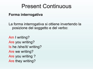 Present continuous | PPT