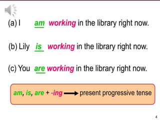 PRESENT CONTINUOUS. explanation .ppt