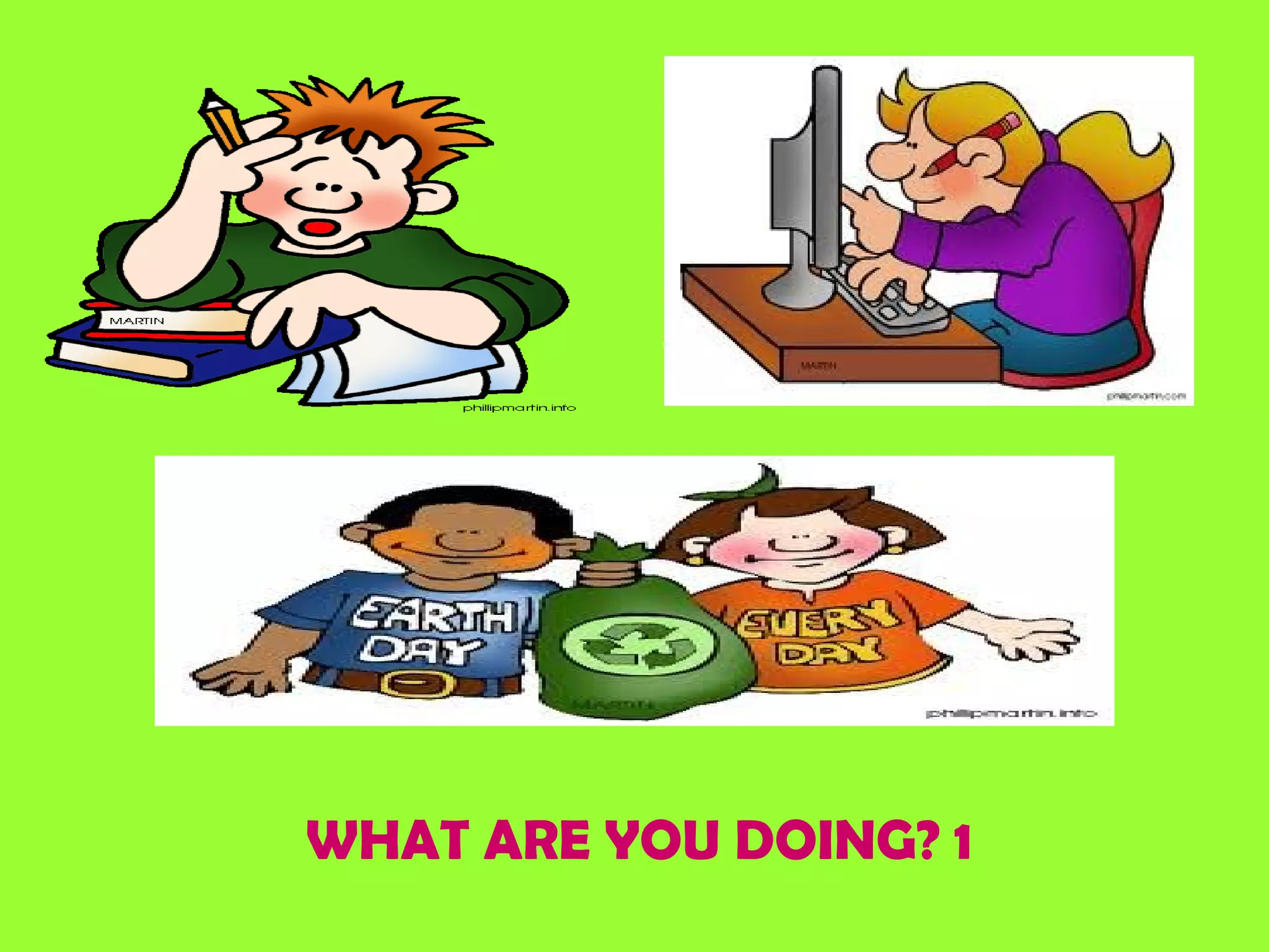 Present Continuous3eso PPT present-continuous3eso-ppt