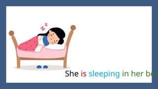 present continuous activity for english kids class | PPTX