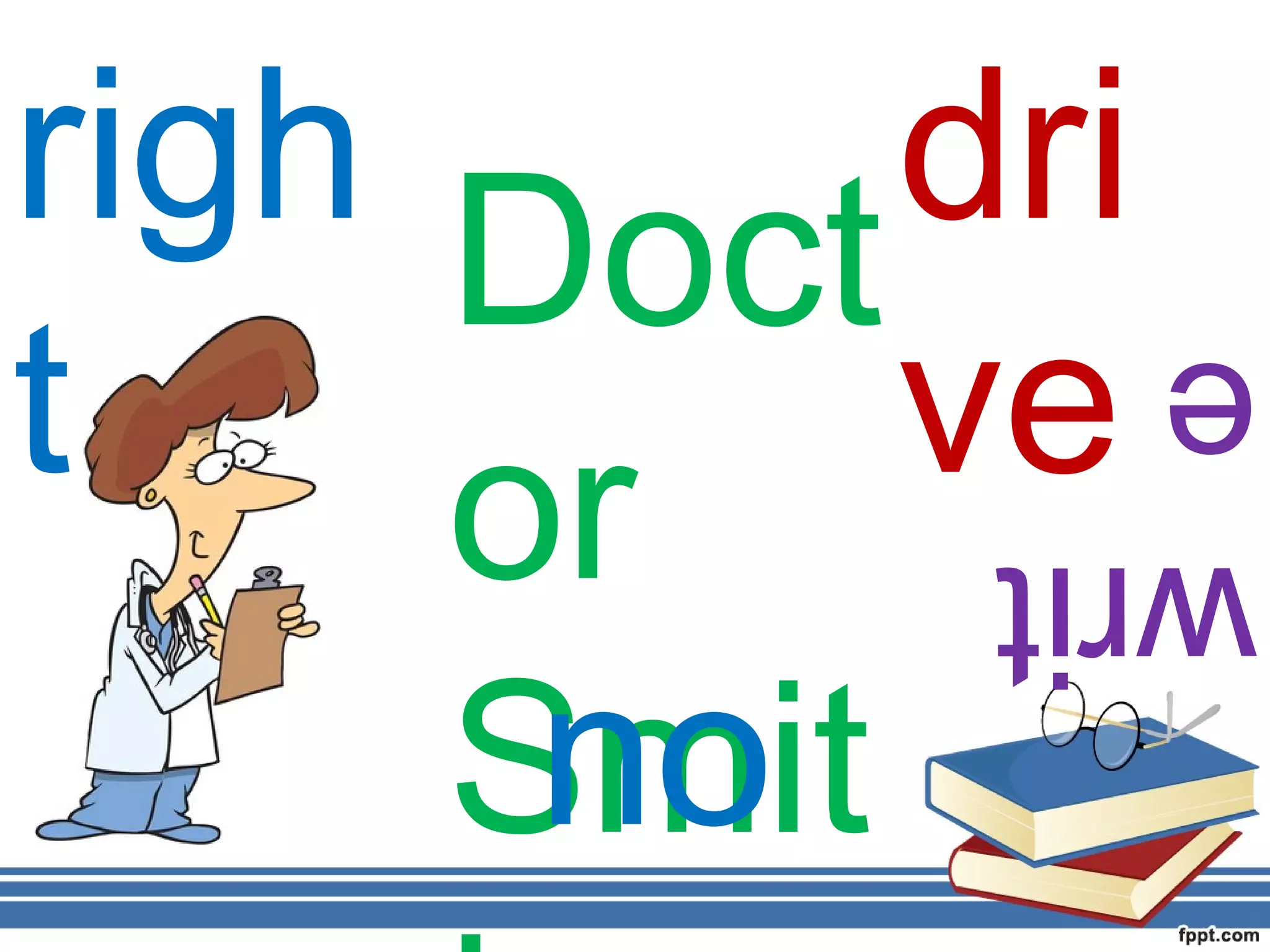 Present continuous diapos para hacer frases | PPT