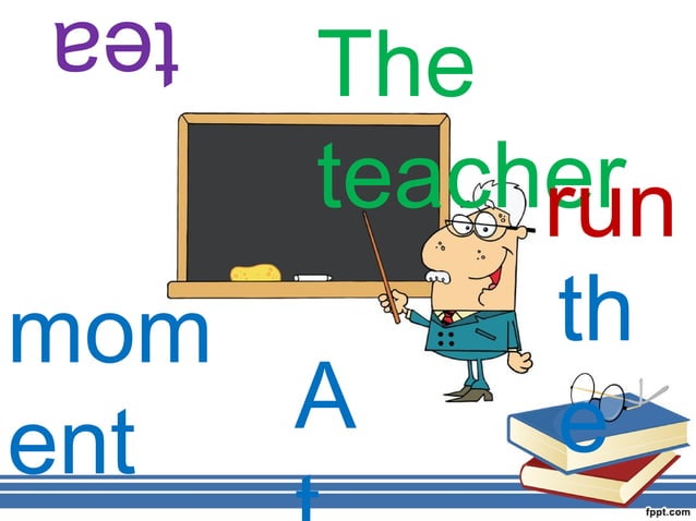 Present continuous diapos para hacer frases | PPT