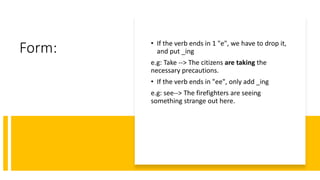 present continuous for grade 5.pptx