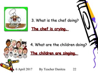 Present continuous for little kids | PPT