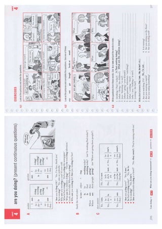 Present continuous pages3 4 | PDF