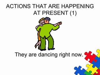 Present continuous in english | PPT