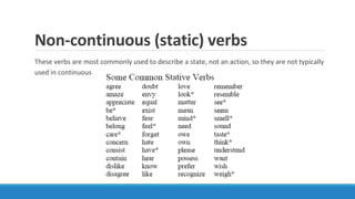 Present Continuous & Simple Present | PPT