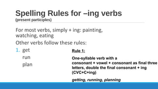 Present Continuous & Simple Present | PPT