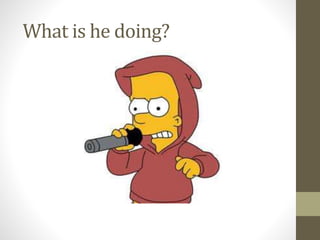 Present continuous simpsons | PPTX