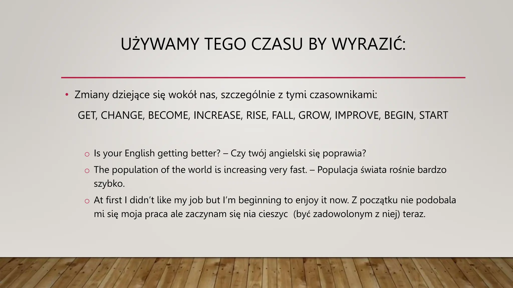 Present Continuous tense structure and use | PPT