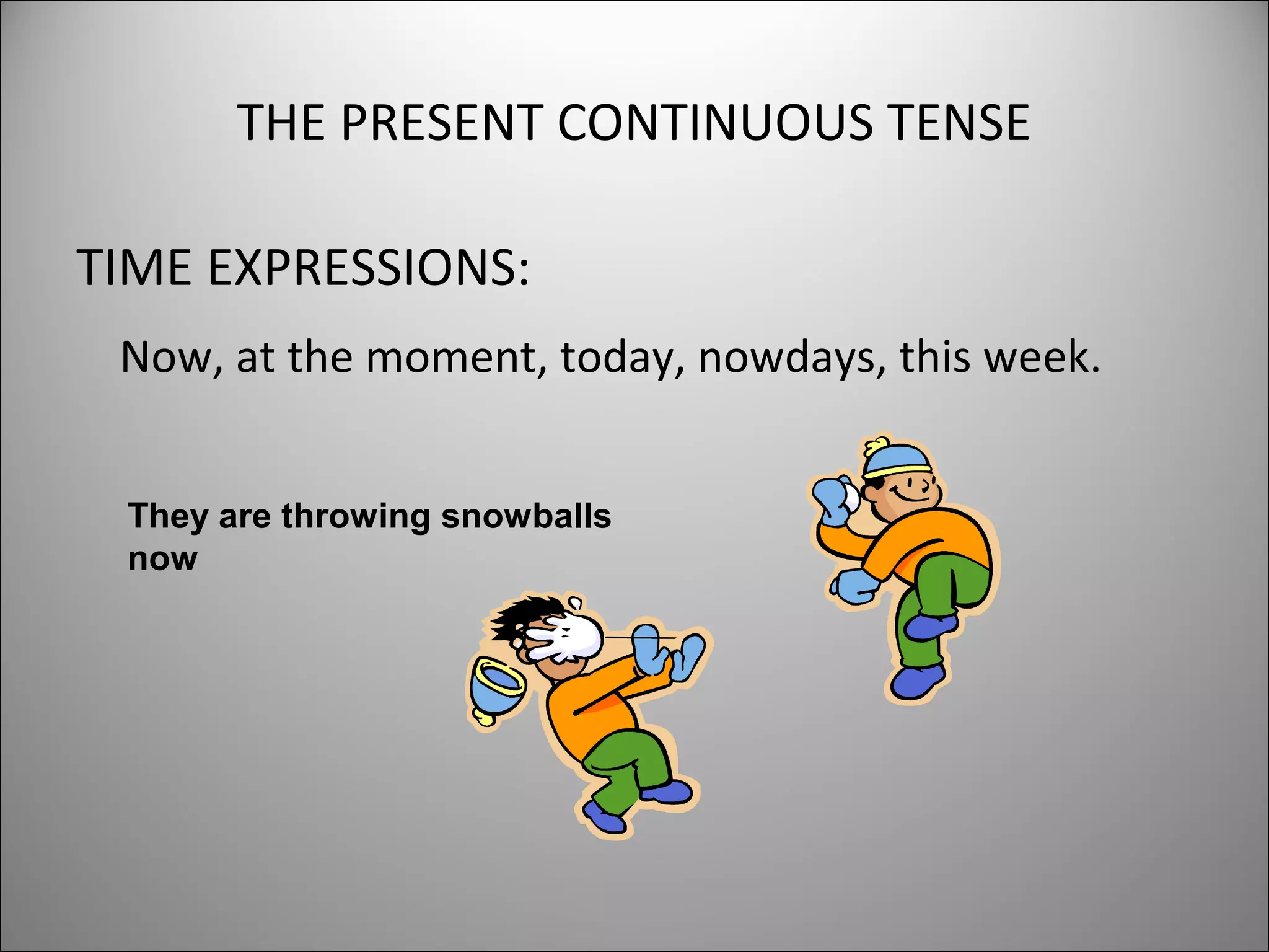 Present Continuous Tense | PPT