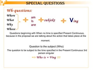 Present continuous tense | PPT