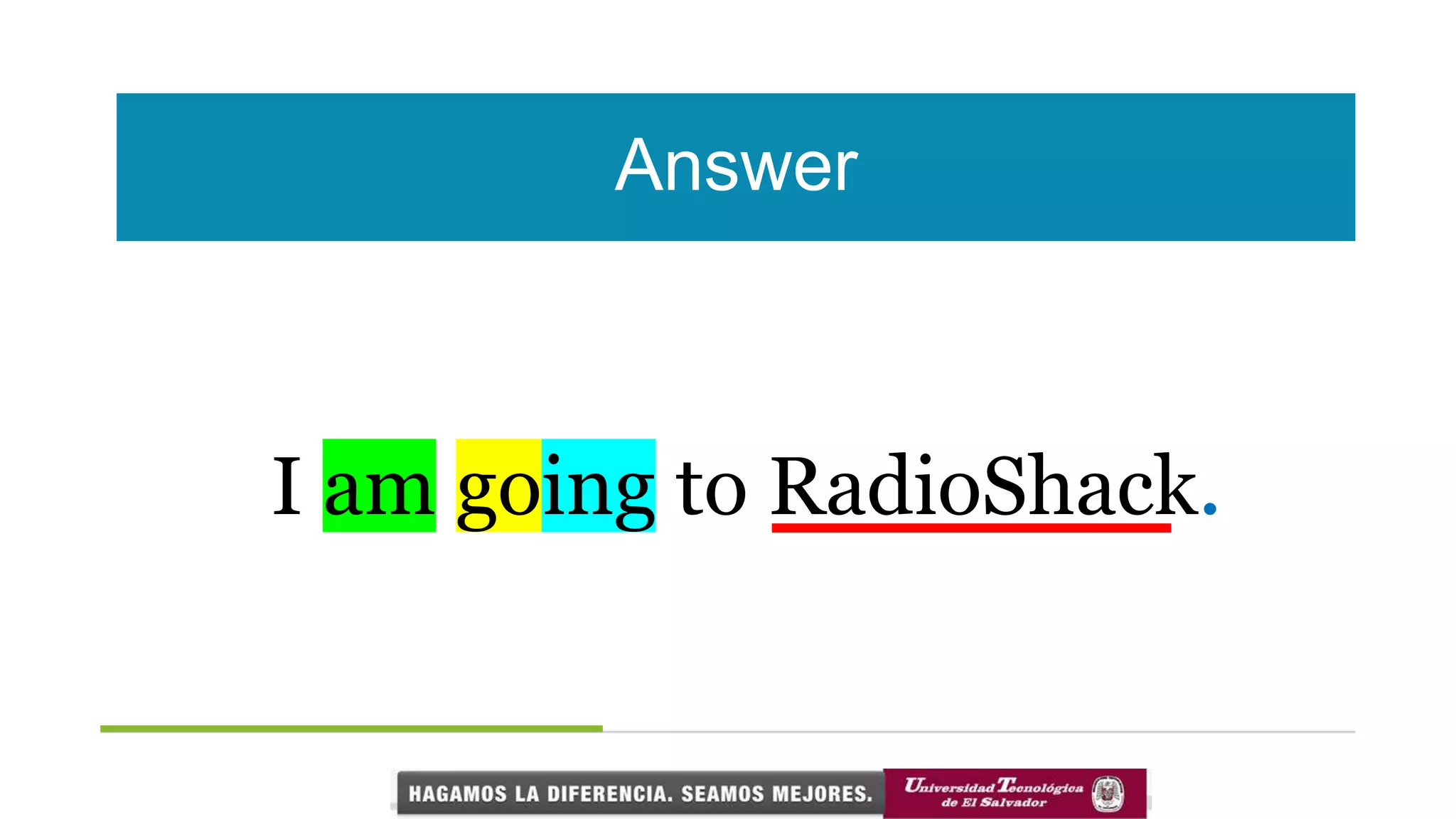 Present continuous tense | PPT
