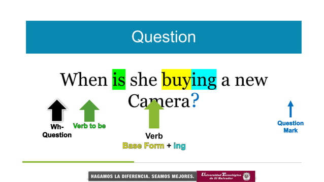 Present continuous tense | PPT