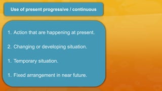 #learningisfun #englishgrammar Tenses | Present Continuous Tense ...
