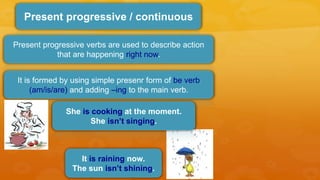 #learningisfun #englishgrammar Tenses | Present Continuous Tense ...