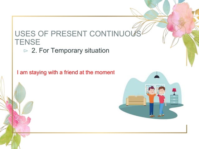 Present continuous tense | PPTX