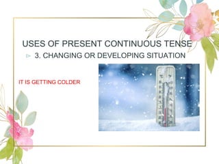 Present continuous tense | PPTX