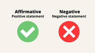 Present continuous tense: Affirmative and Negative | PDF