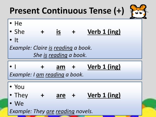 Present continuous tense affirmative statement | PPTX | Parenting | Family and Relationships