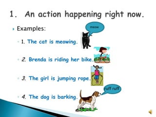 Present Continuous Verbs | PPT