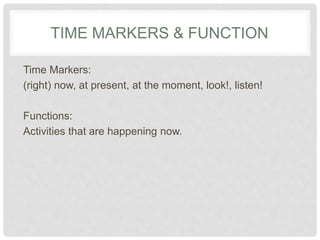 Present Continuous vs Present Simple | PPT