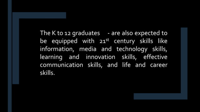 THE ENHANCED BASIC EDUCATION ACT OF 2013 (K TO 12) | PPTX | Secondary Education | Education