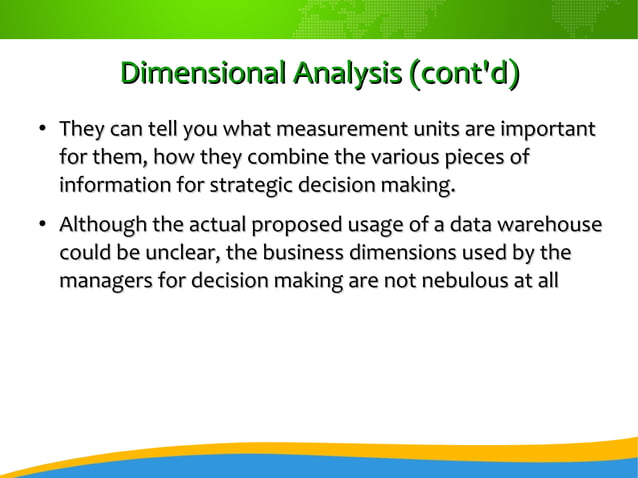Planning Data Warehouse | PPT