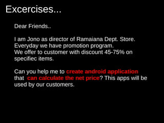 Android Livecoding Series | PDF | Programming Languages | Computing