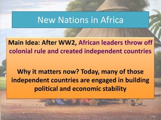 Democracies in Africa | PPTX