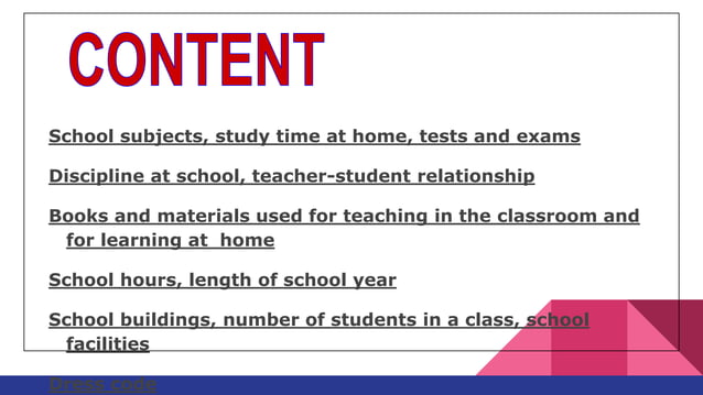 Present day schools | PPT