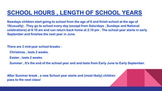 Present day schools | PPT