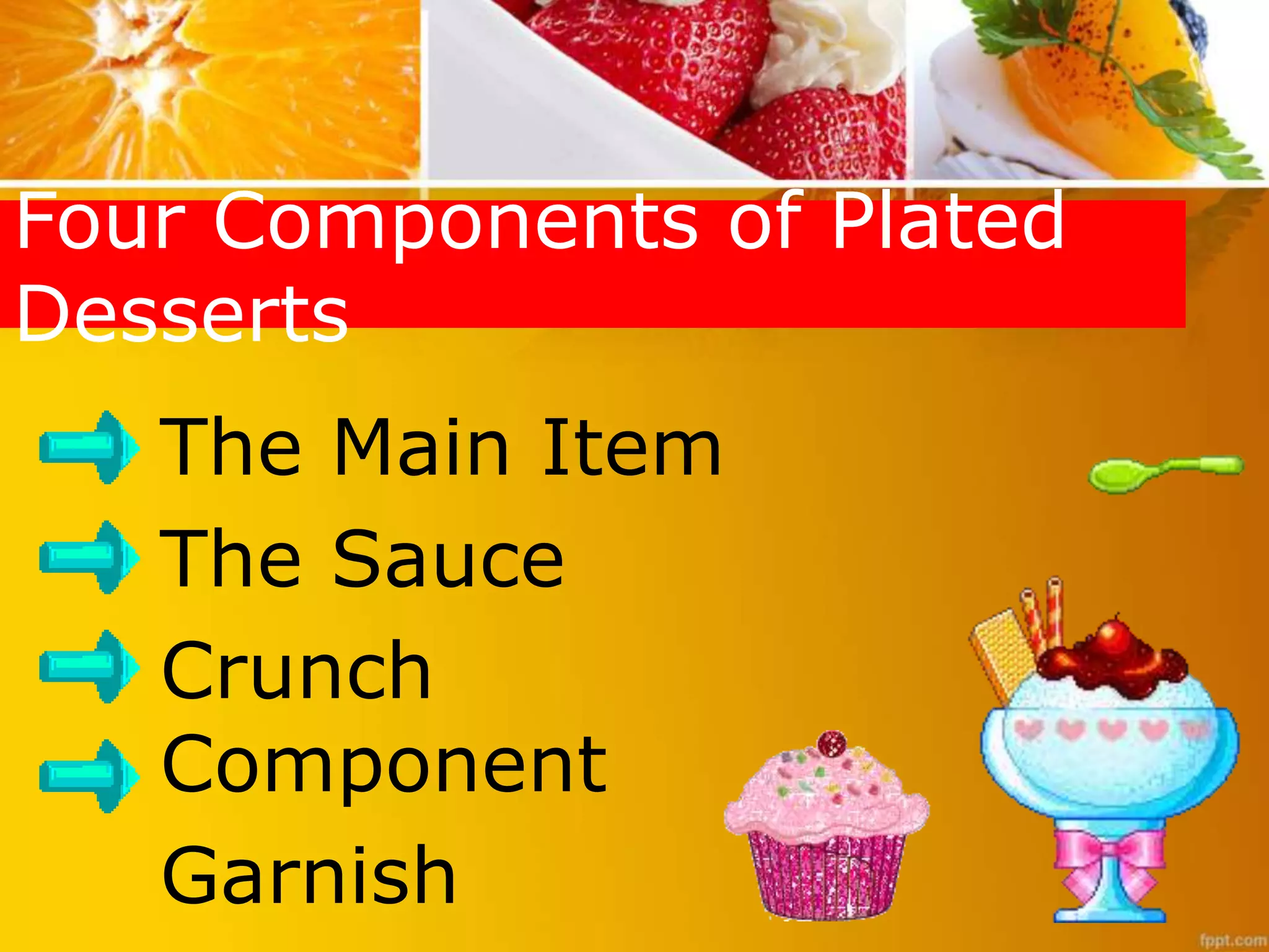 Present desserts | PPTX