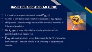 HARRISON’S METHOD | PPTX