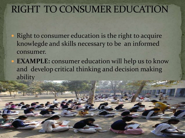 Consumer rights and responsibilities | PPTX | Household Supplies | Shopping