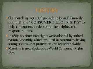 Consumer rights and responsibilities | PPTX